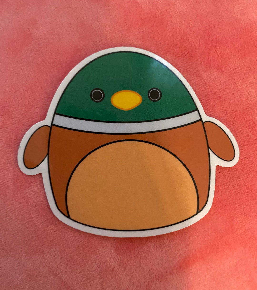 Avery Mallard Duck - Squishmallow - Cute Weatherproof Glossy Vinyl ...