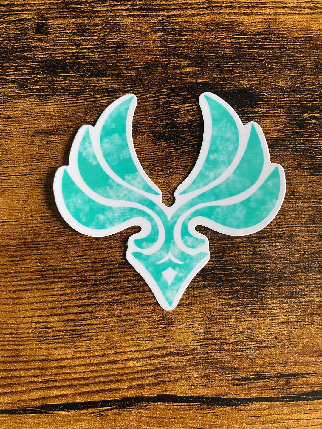 Genshin Impact - Element - Anemo - Weatherproof Glossy Vinyl Sticker ...