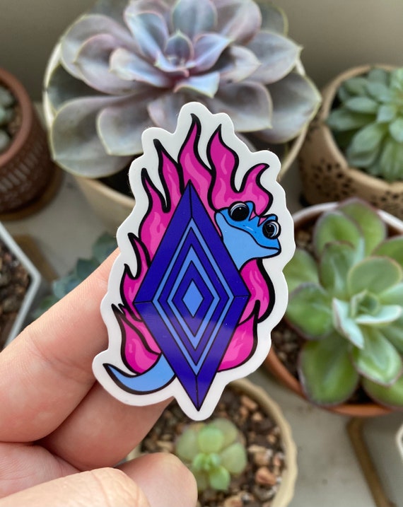 Bruni Sticker Fire Spirit Frozen 2 Anna Elsa | Etsy