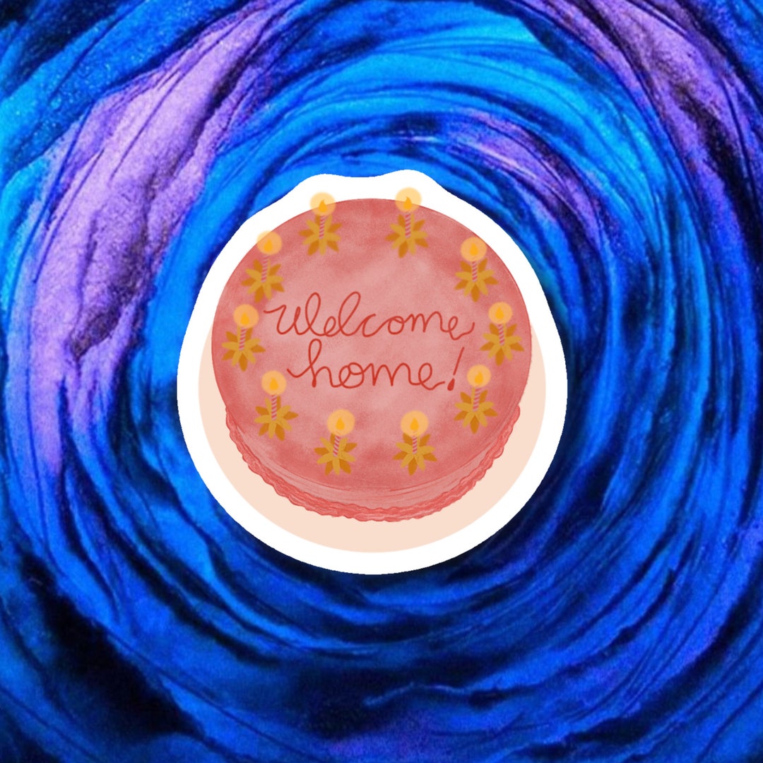 Coraline Welcome Home Cake Sticker Cute Weatherproof Glossy - Etsy