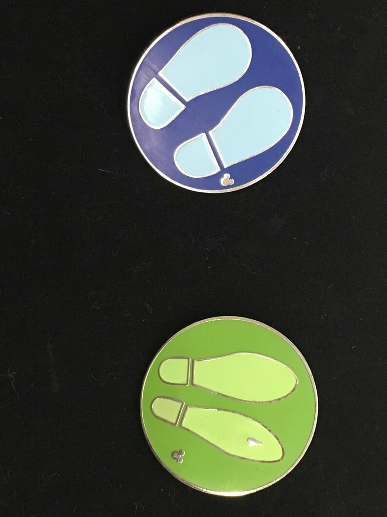 Disney Foot Clues Pin Set - Etsy