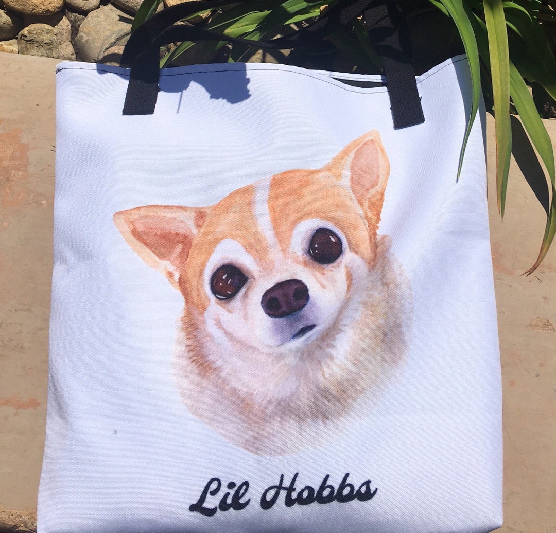 Text Version of Lil Hobbs Watercolor Tote Bag - Etsy