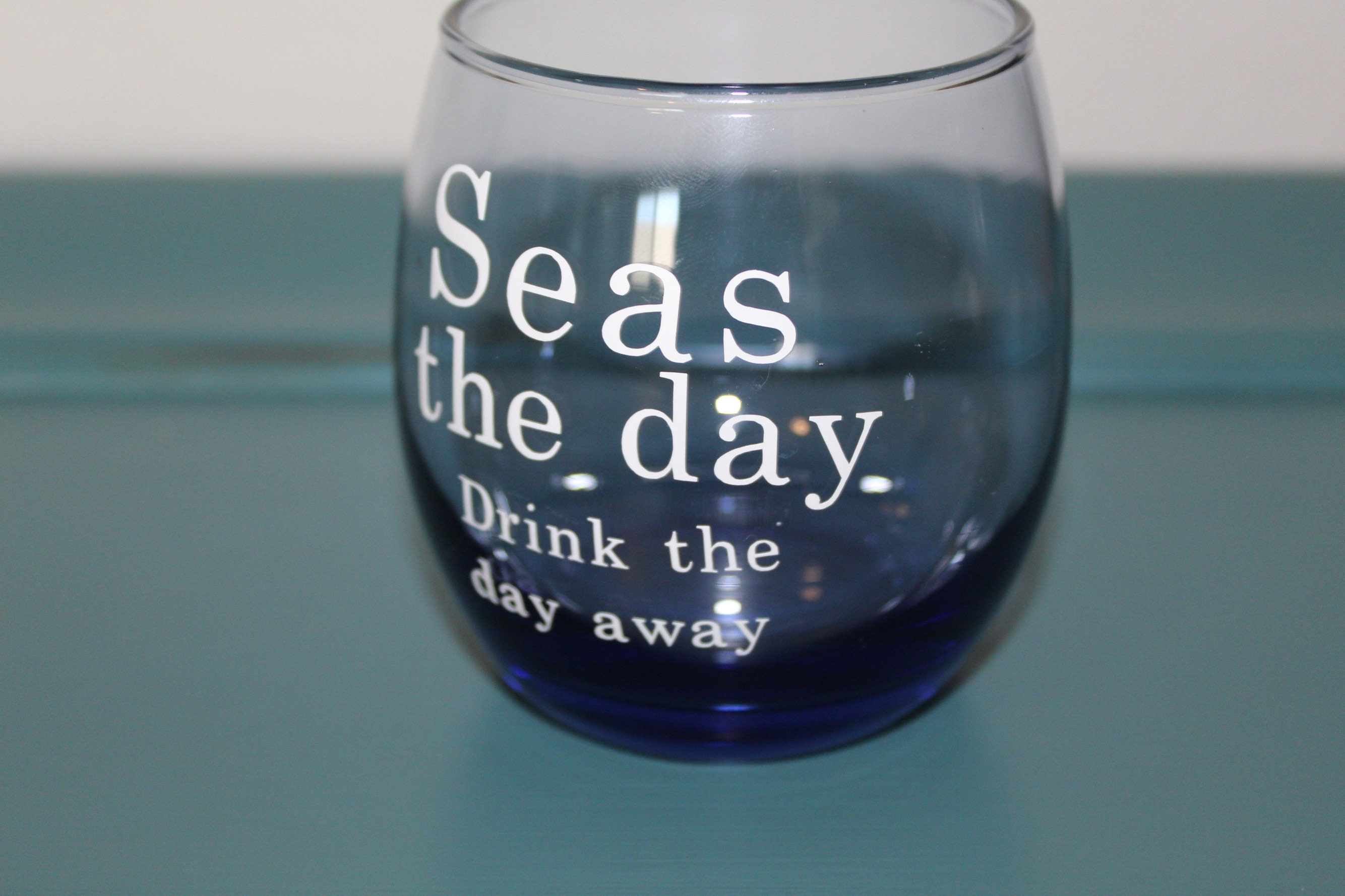Short Wine Glass - Etsy