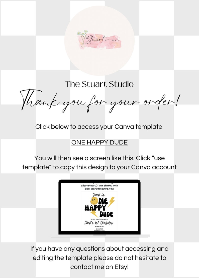 One Happy Dude Birthday Invitation - Etsy