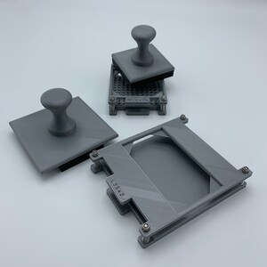 Pin Backing Card Press 3d Printed Tool - Etsy