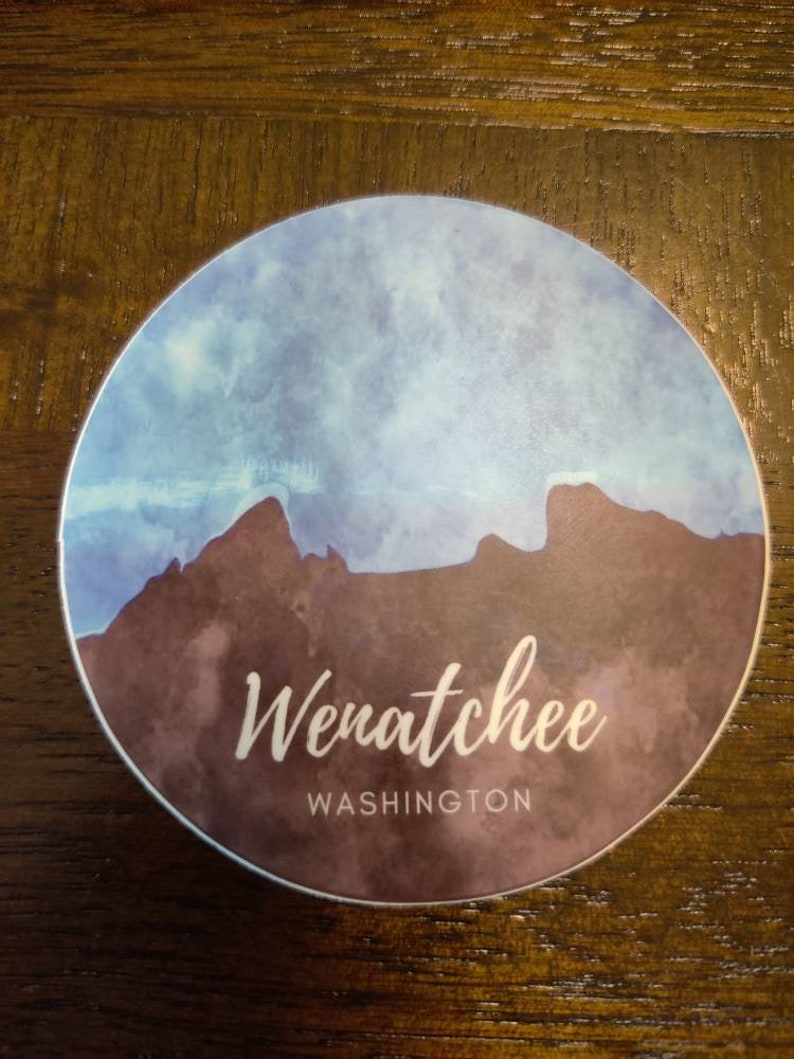 Wenatchee Washington Sticker Saddlerock Sticker Waterproof - Etsy