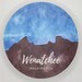 Wenatchee Washington Sticker: Saddlerock Matte Vinyl Decal - Etsy
