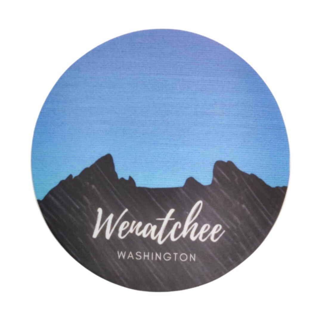 Wenatchee WA Sticker, Saddlerock Sticker, Waterproof Water Bottle ...