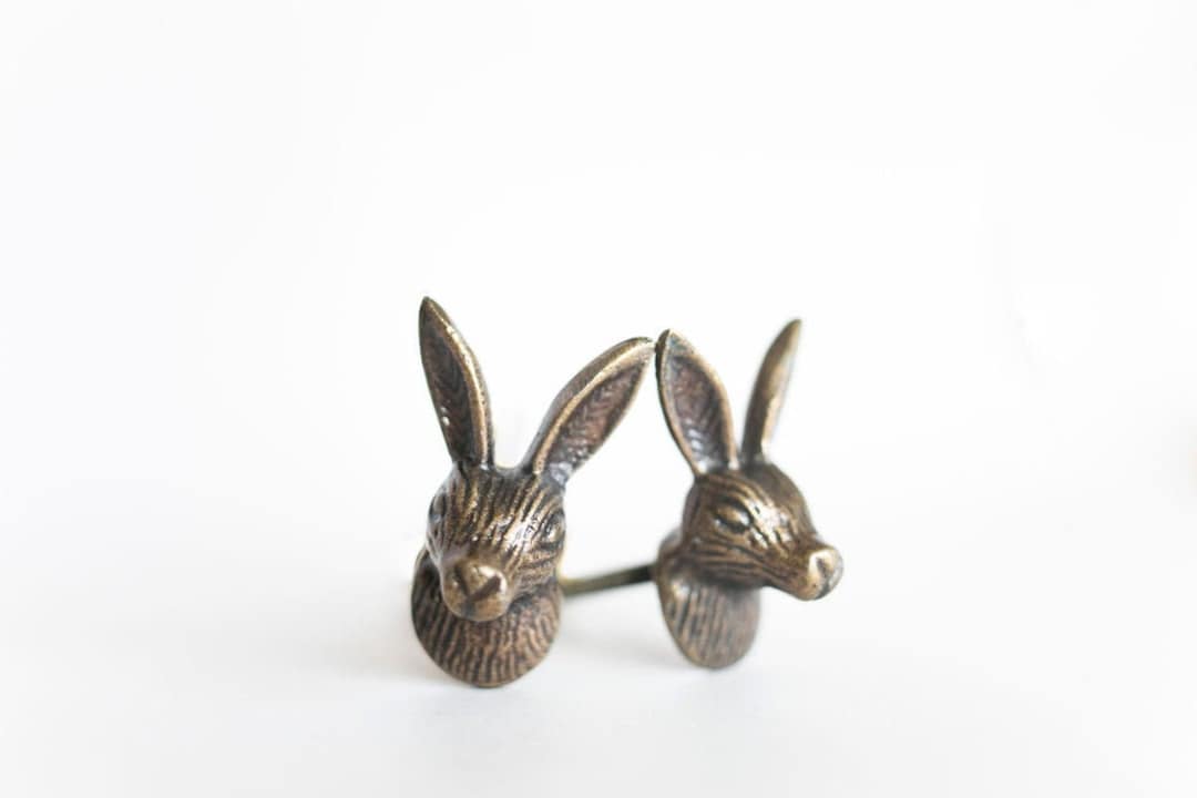 Rabbit Hare Drawer Knob | Door Cupboard Cabinet Knob Pull Handle ...