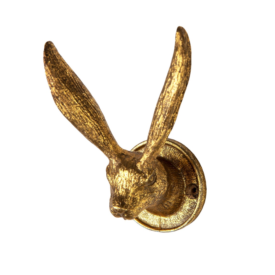 Gold Hare Hook Rabbit Wall Hook - Etsy UK