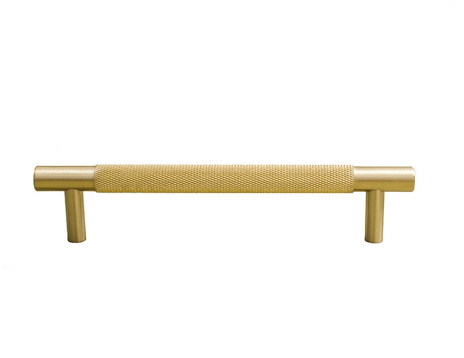 Knurled Brass Gold Handle Kitchen Handle Wardrobe Handle - Etsy