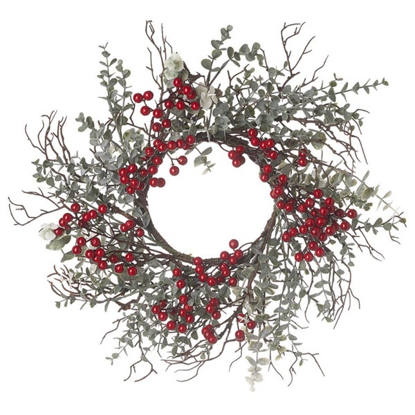 Red Berry Wreath - Etsy