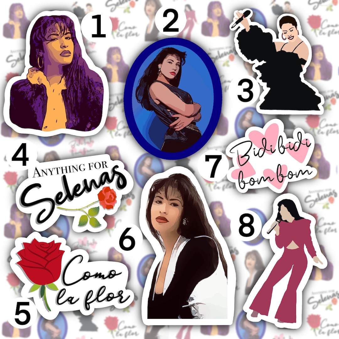 Selena Quintanilla- Die Cut Water Resistant Sticker - Etsy