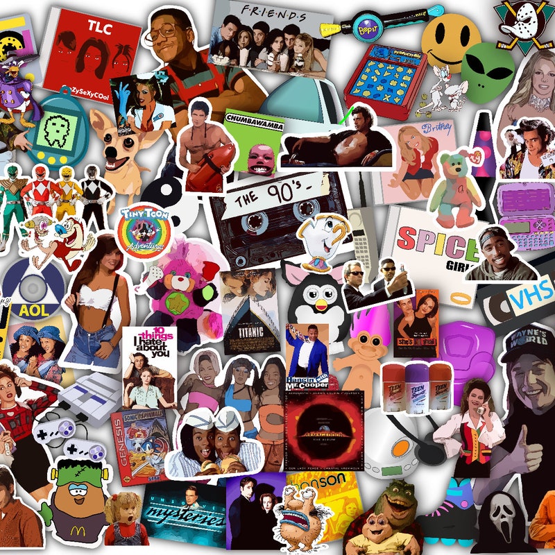 90s Stickers - Etsy