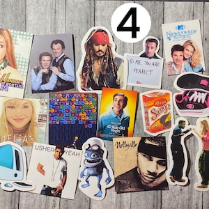 2000s Sticker Grab Bag - Die Cut Water Resistant Stickers - Etsy