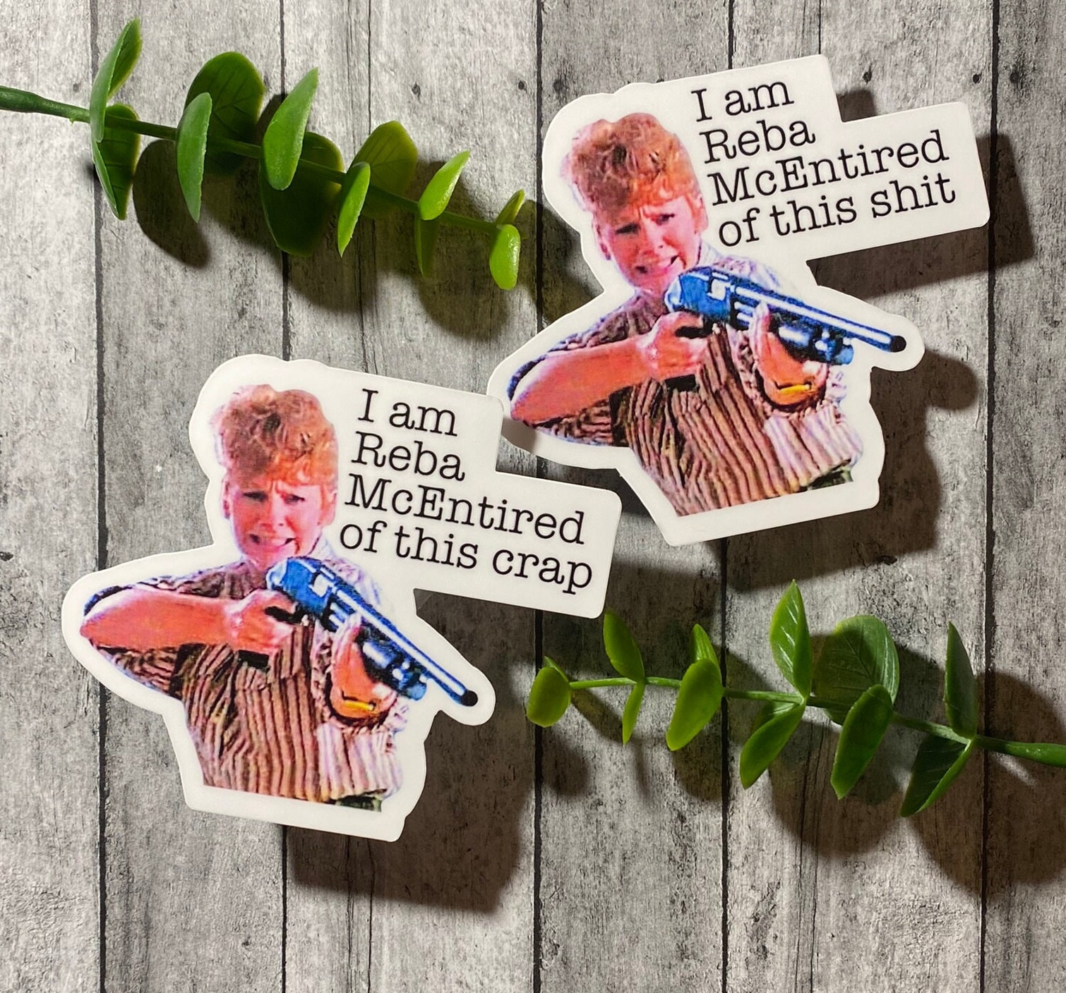 Reba Mcentire Sticker - 3” Die Cut Water Resistant Sticker - Etsy