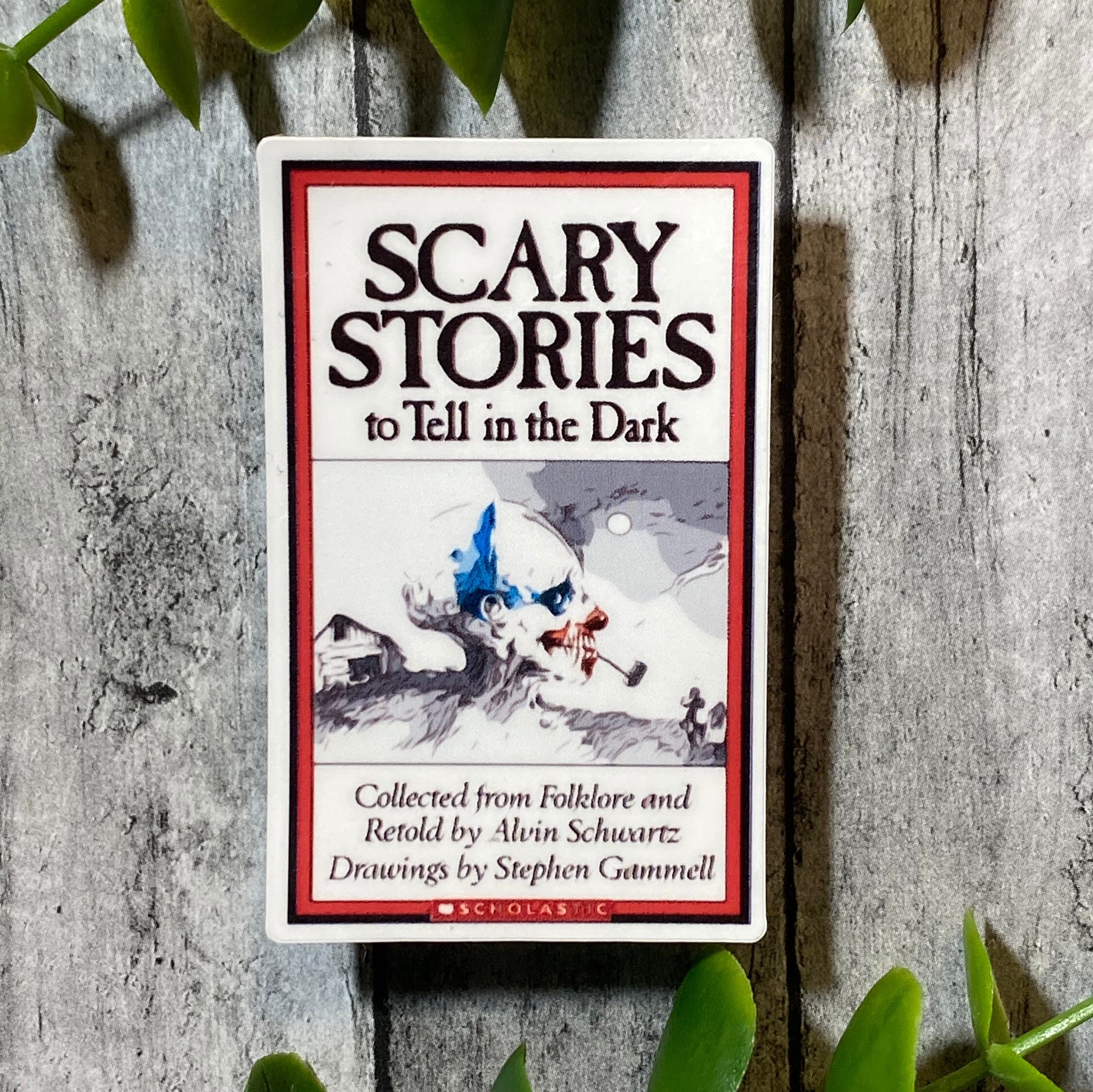 STICKER Goosebumps Scary Stories 90s Book Horror Halloween - 2.5” Die ...