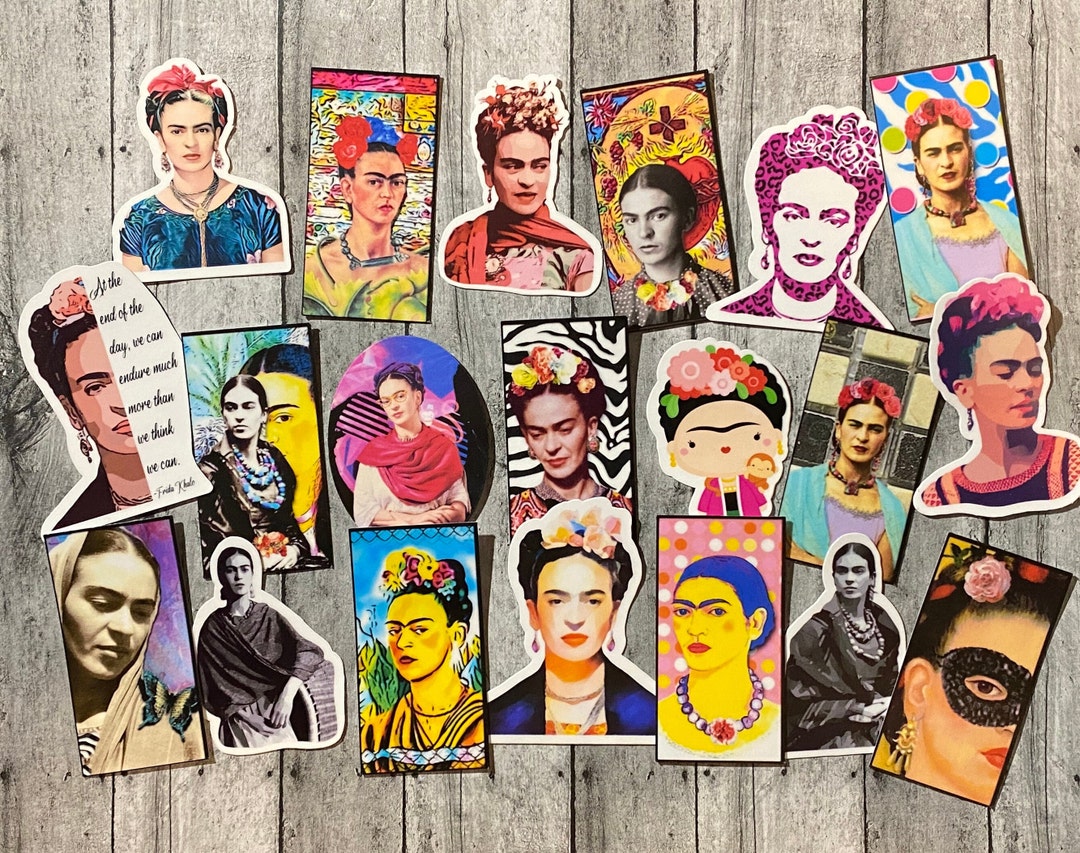Frida Kahlo Water Resistant Stickers 2” Stickers Grab Bag - 20 Stickers ...