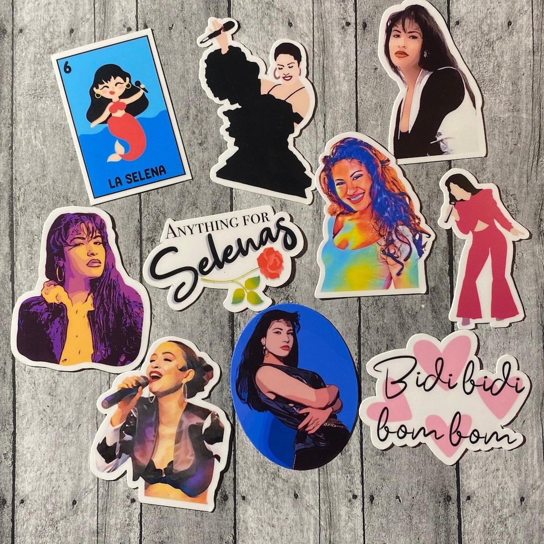 Selena Quintanilla Water Resistant Stickers 2” Stickers Grab Bag - 10 ...