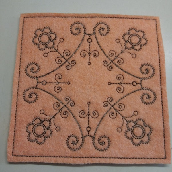 Felt Coasters - Etsy