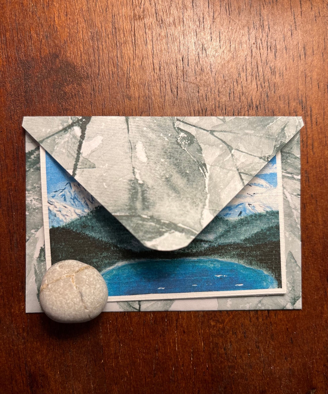 Rainier 3x2.25” Watercolor Print Cards Set of 10 - Etsy