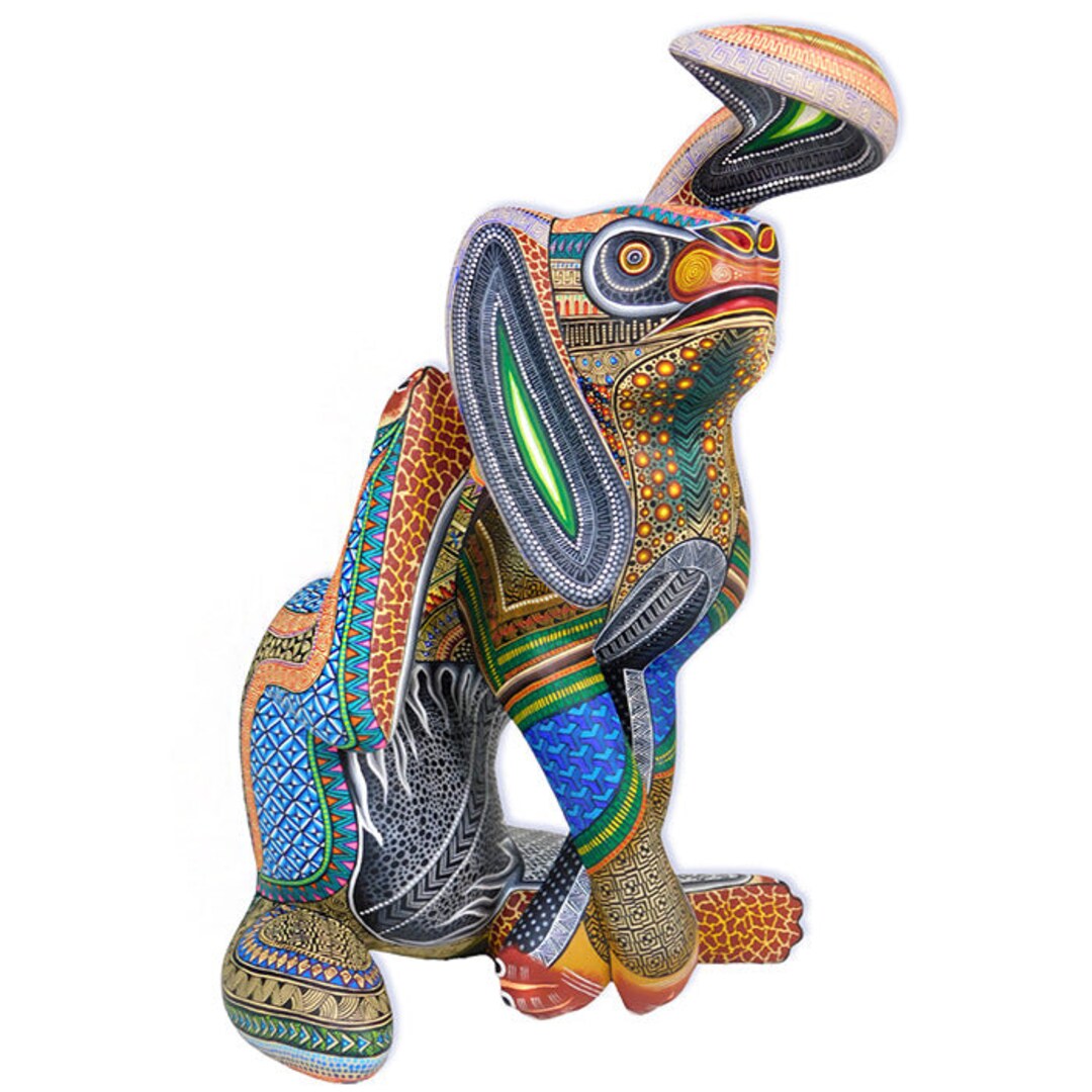 Manuel Cruz: Floppy Eared Rabbit Woodcarving - Etsy