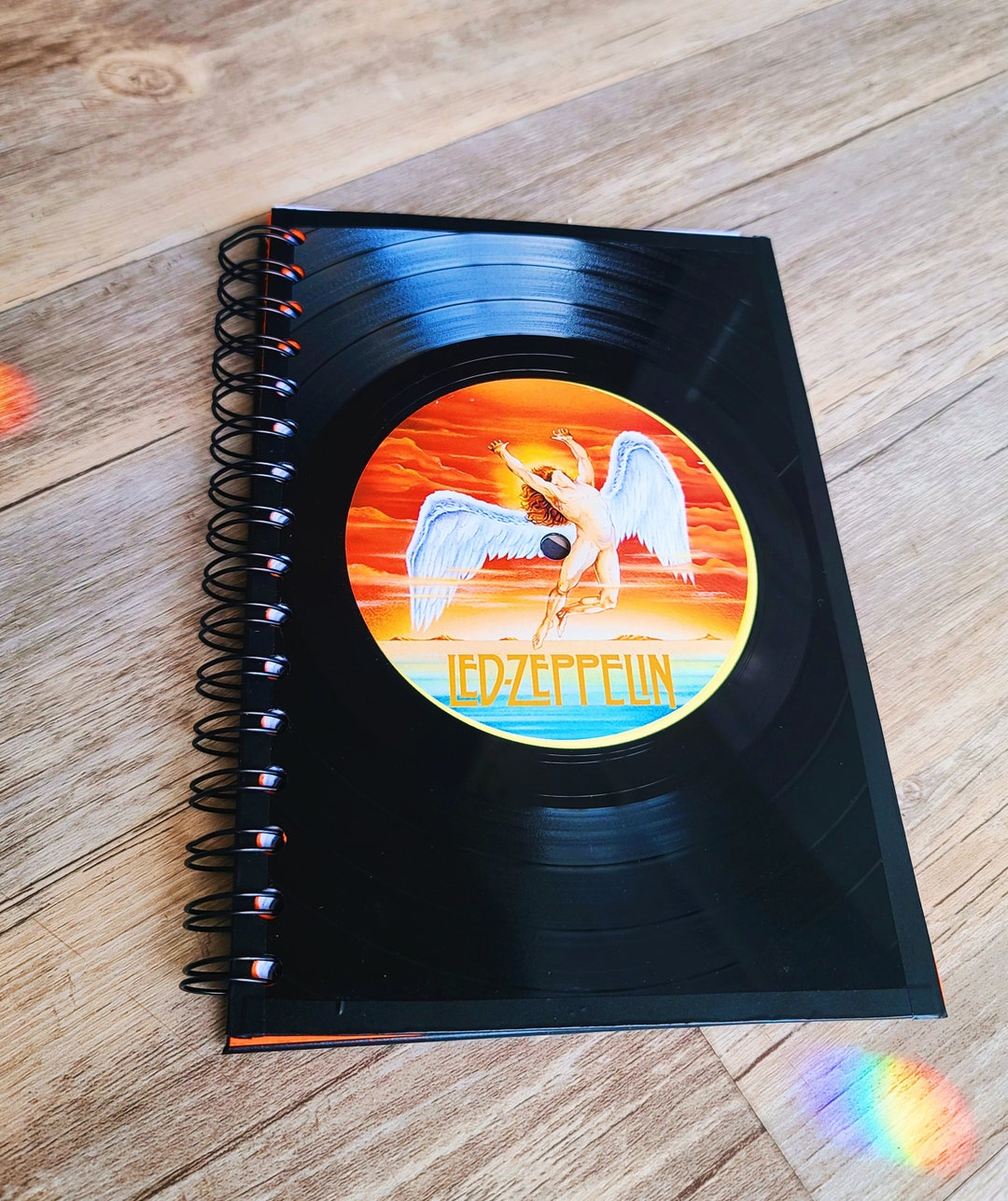 Custom Handmade Vinyl Record Notebooks - Etsy