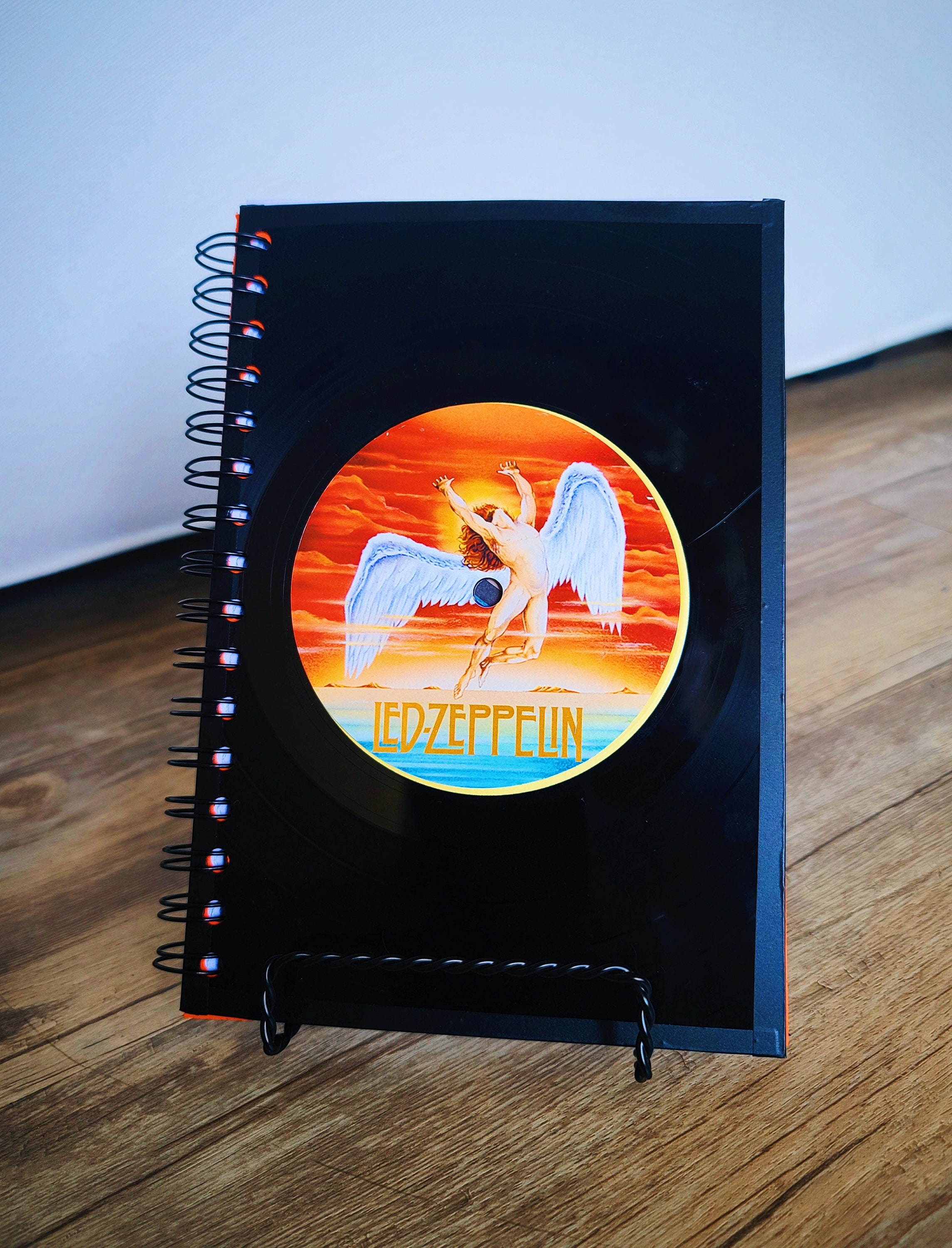 Custom Handmade Vinyl Record Notebooks | Etsy