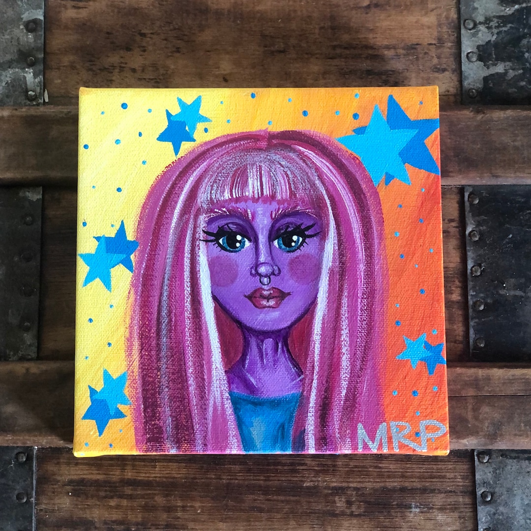 Jill, Original Acrylic on Canvas - Etsy