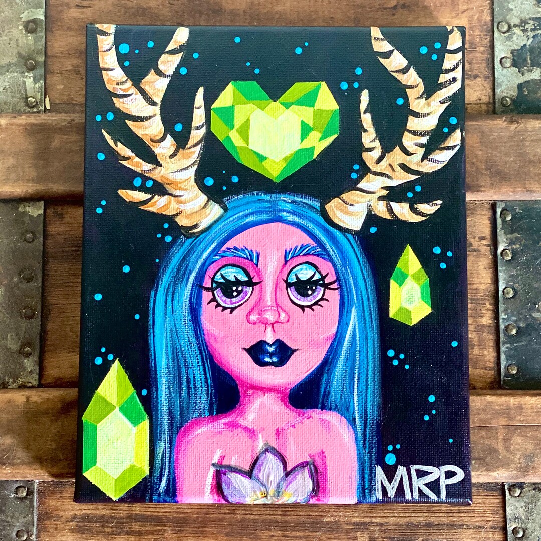 Rayne, Original Acrylic on Canvas - Etsy