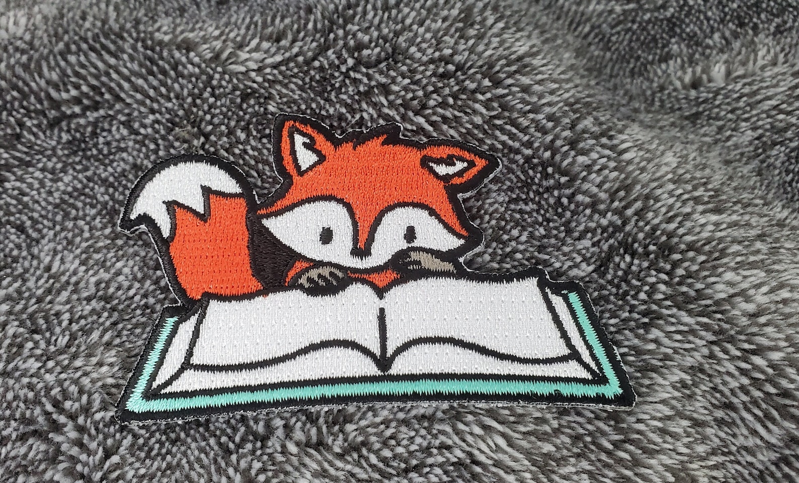 Whimsical Fox Iron-on Patch | 3" Iron-on With Vibrant Orange, White ...