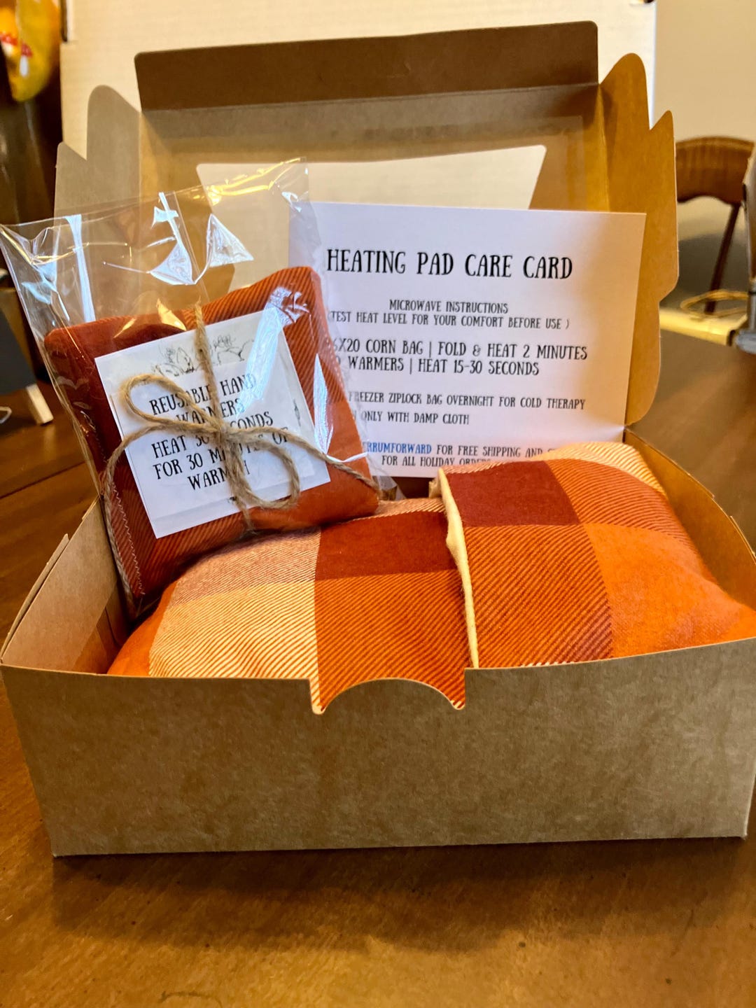 XL Heating Pad Gift Set Choose Fabric, Lavender or Unscented ...