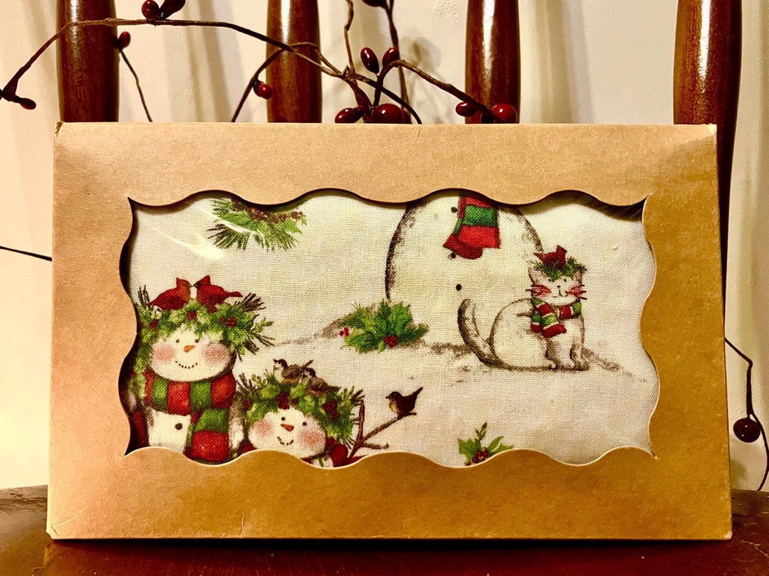 Snowman Corn Bag 5x14 Christmas Farmhouse Fast Shipping - Etsy