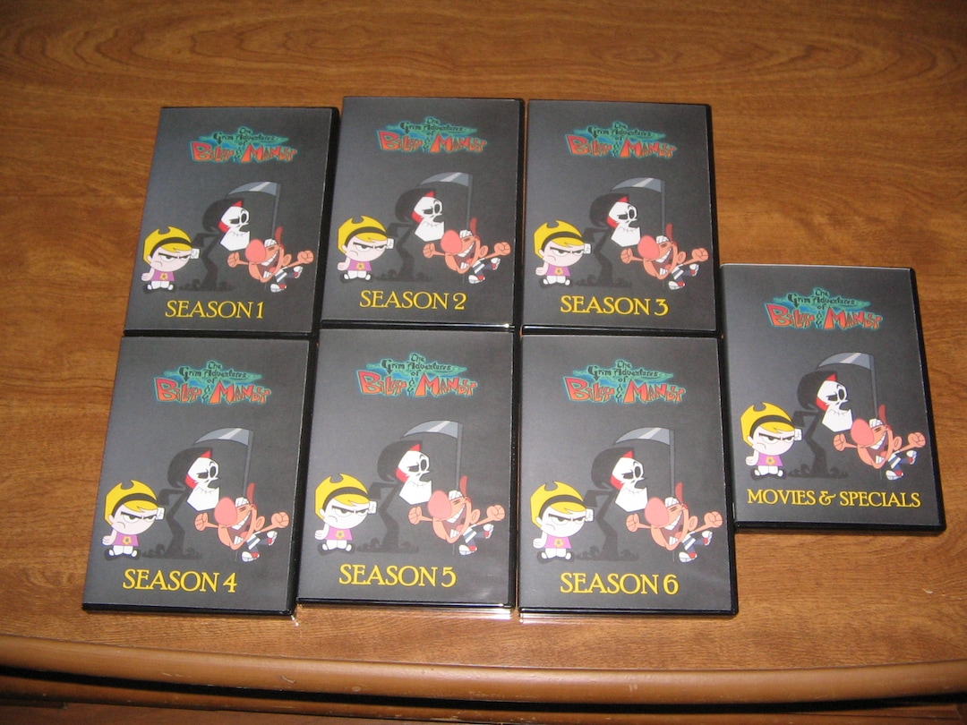 Grim Adventures of Billy and Mandy Complete TV Series DVD - Etsy
