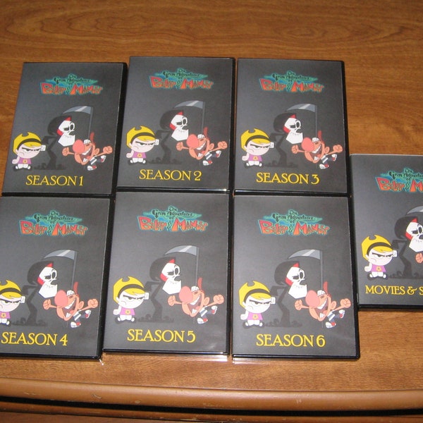 Grim Adventures of Billy and Mandy Dvd - Etsy