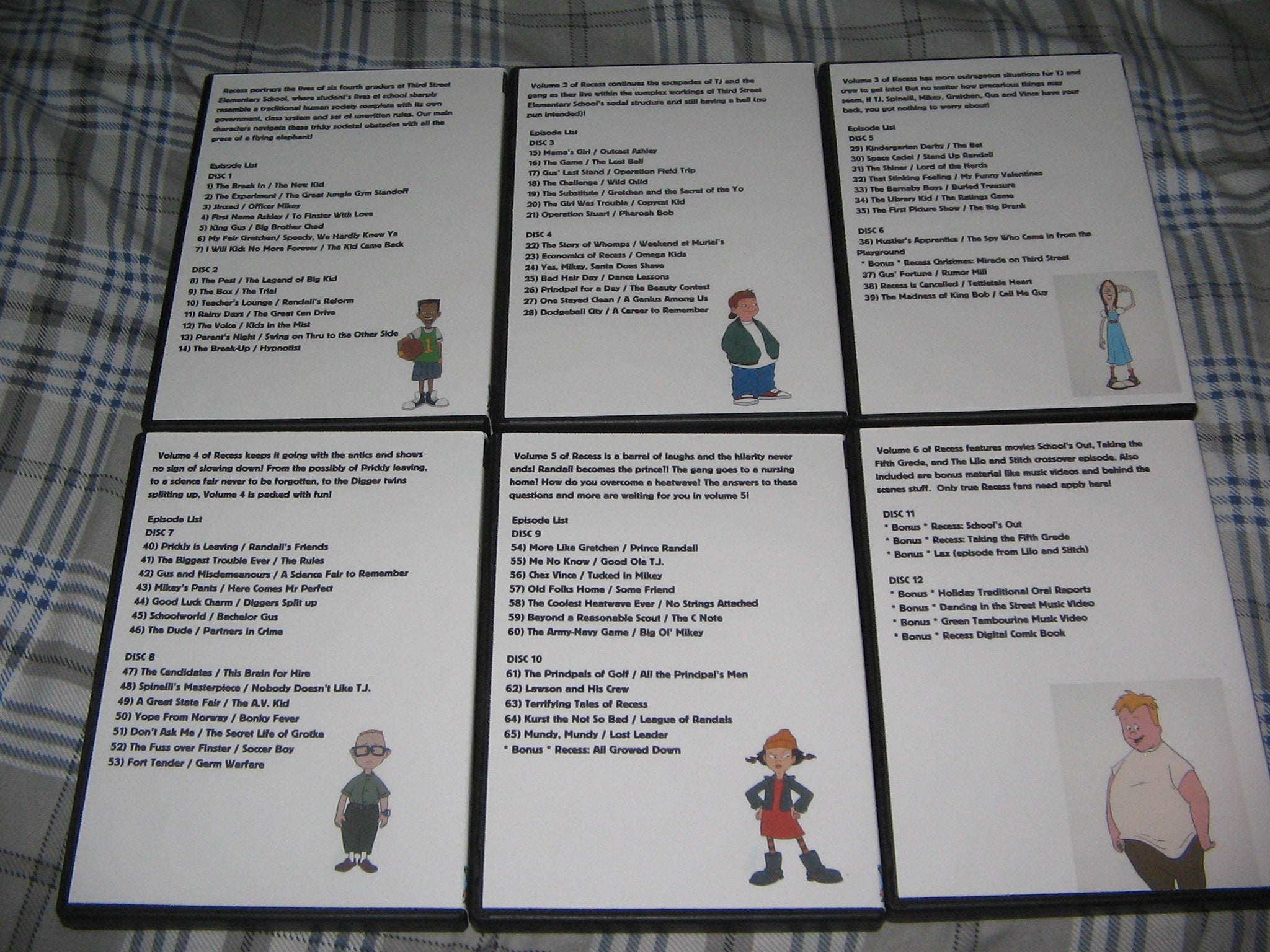 Disney's Recess Complete Series DVD - Etsy