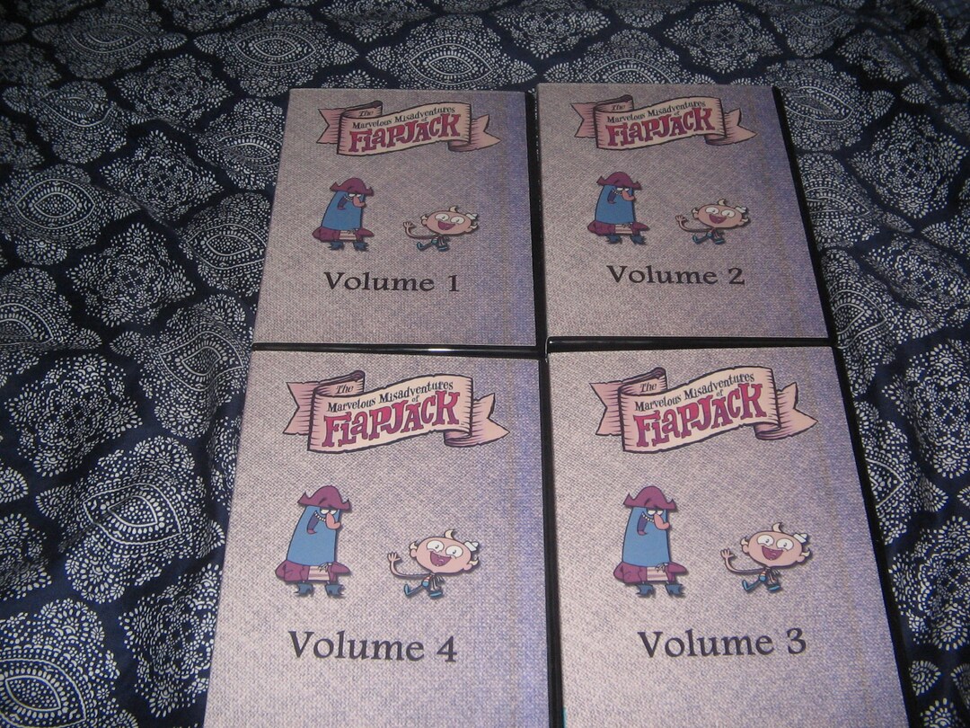 The Marvelous Adventures of Flapjack Complete Series DVD - Etsy