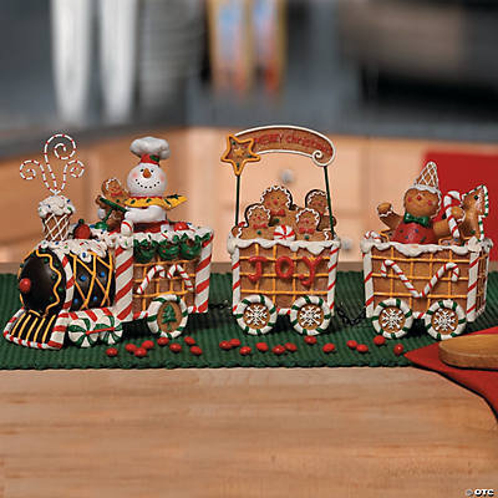 3 Piece Gingerbread Express Train Set - Etsy