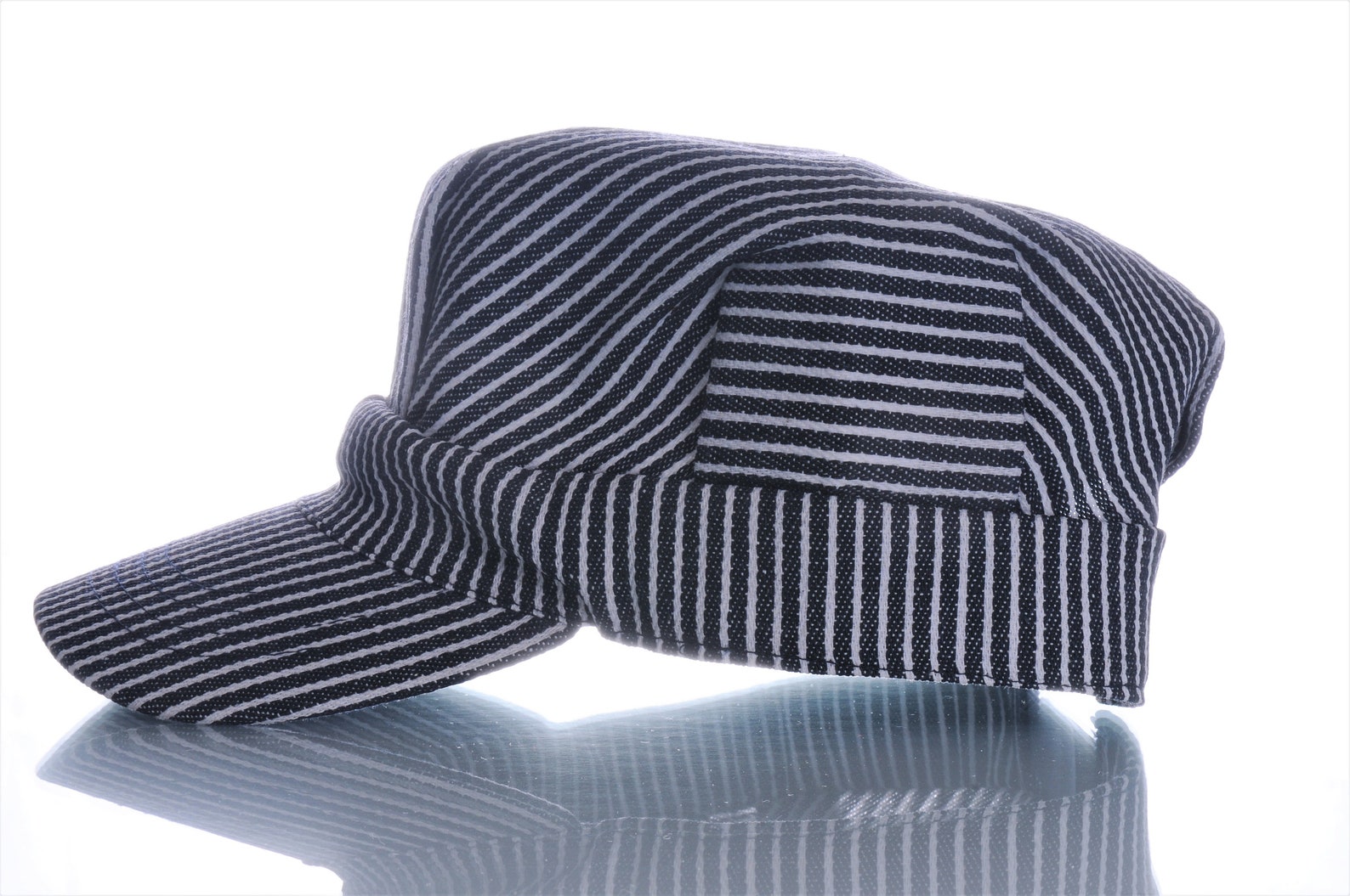 Boys Striped Engineer Hat BLUE Pack of 25 - Etsy