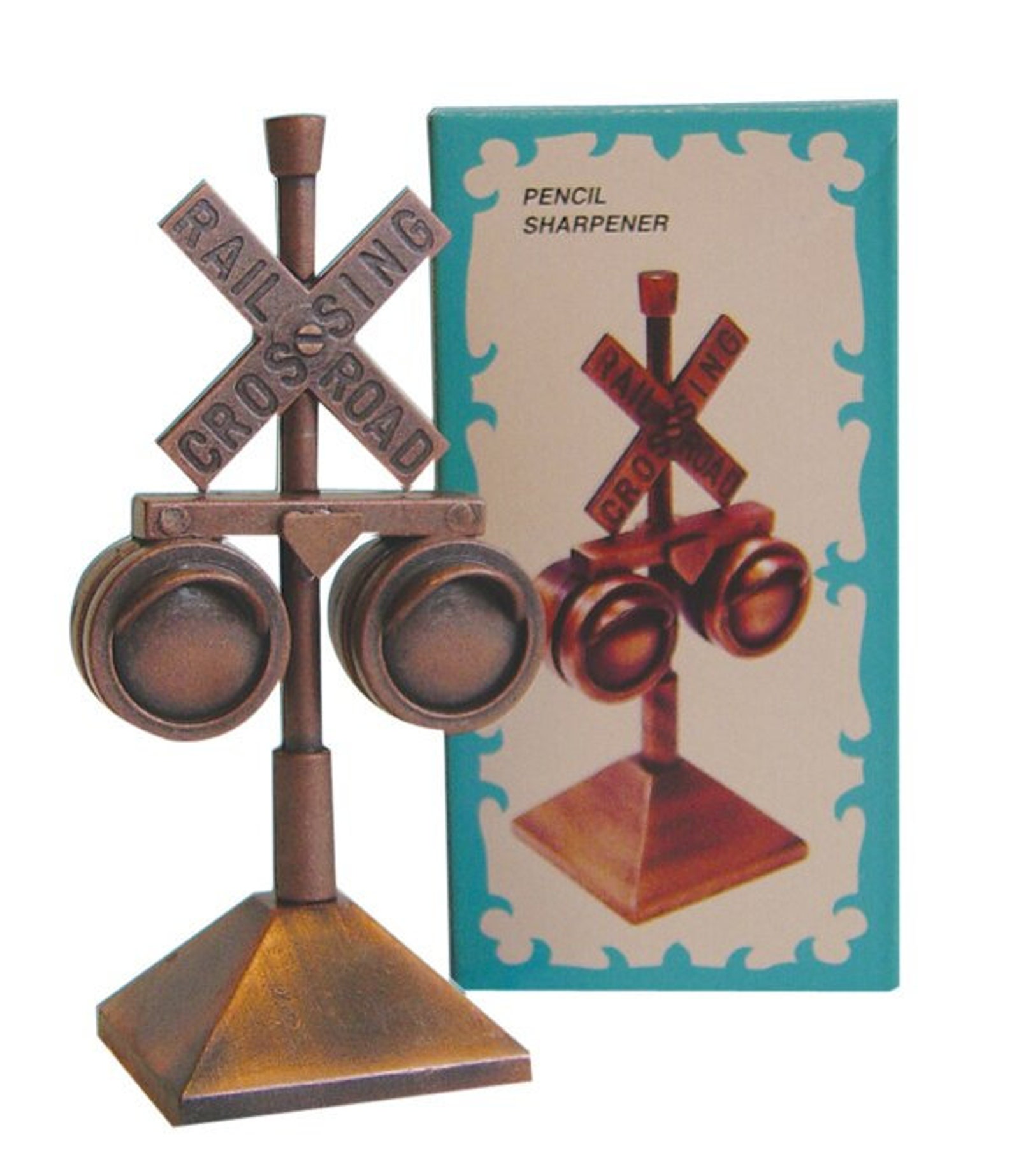 Railroad Crossing Signal Pencil Sharpener | Etsy