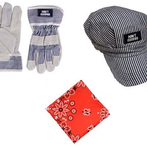 Jr. Train Engineer Costume: Size 8-10 - Etsy