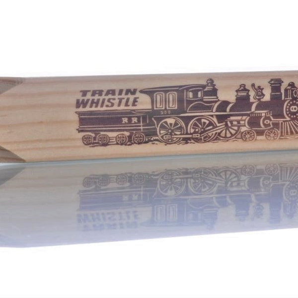 Wooden Train Whistle - Etsy