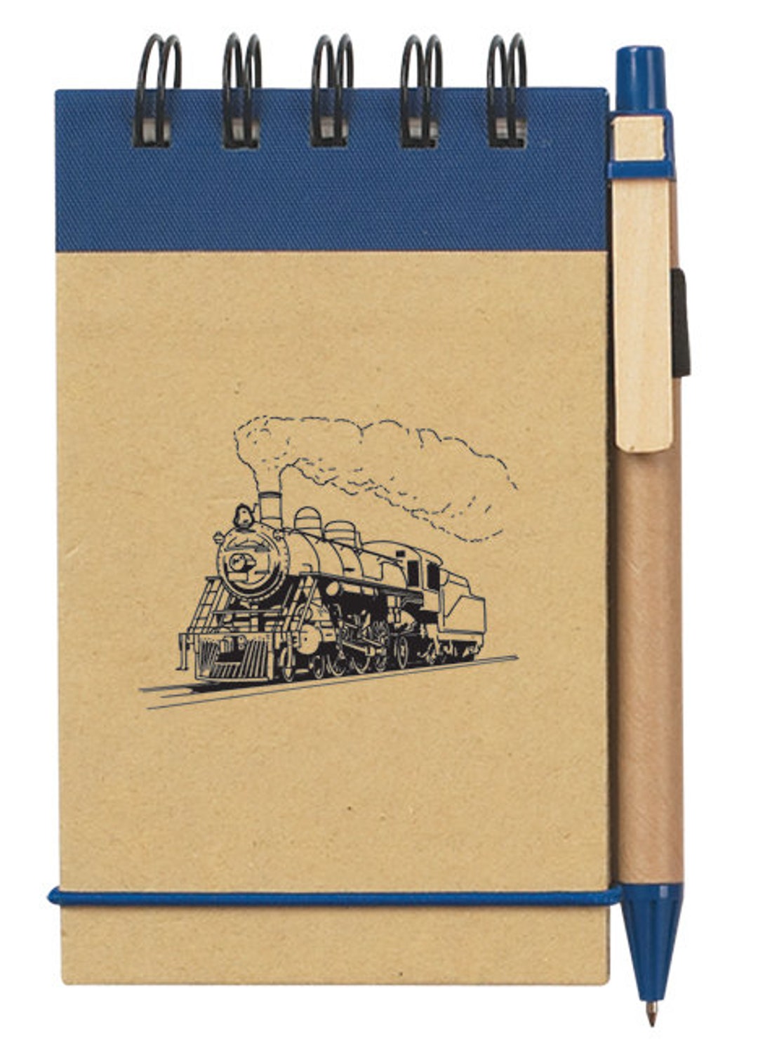 Recycled Train Notepad With Pen - Etsy