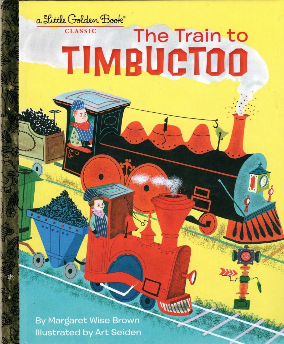The Train to Timbuctoo Classic Golden Book - Etsy