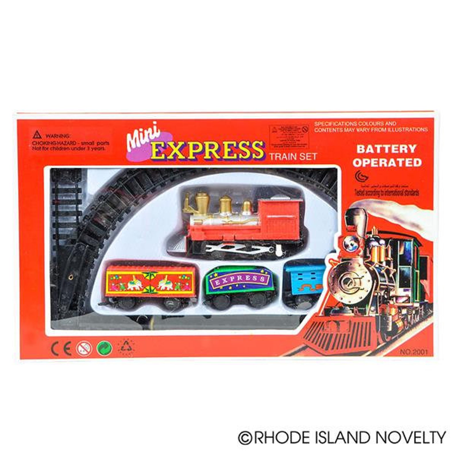 Mini Express Train Set 6 X 11 - Etsy
