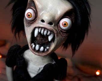 Creepy Clown Doll by Moody Misfits, Original OOAK Character Design ...