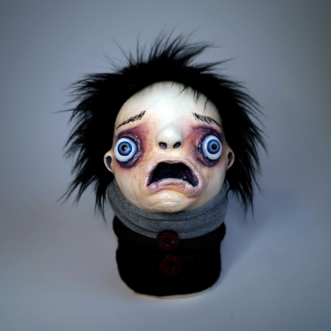 Quirky Paperweight Sculpture, One of a Kind Weird Art, Shelf ...