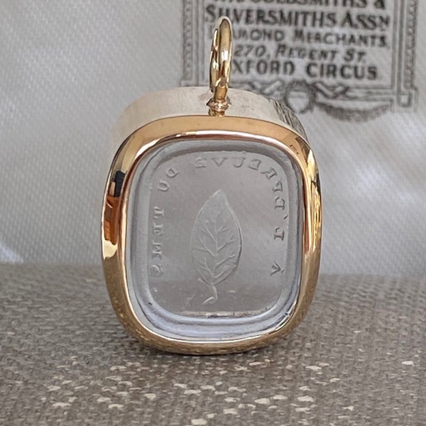 Intaglio Pendant - Etsy