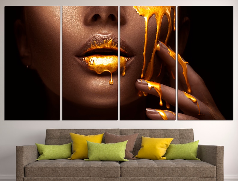 Fashion Print Beauty Prints Abstract Woman Print Fashion Wall - Etsy