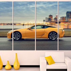 Lexus Poster Automobile Print Lexus Wall Art Racing Car Print Lexus ...